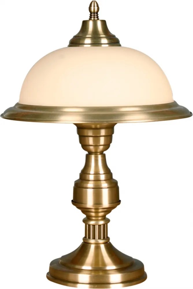 Mosazná stolní lampička 441 Orion (Braun)