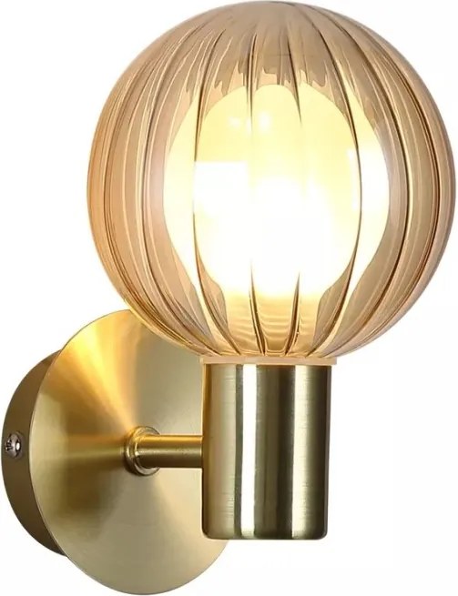 Searchlight 30506GO Nástěnné svítidlo LUMINSPHERE zlaté IP44
