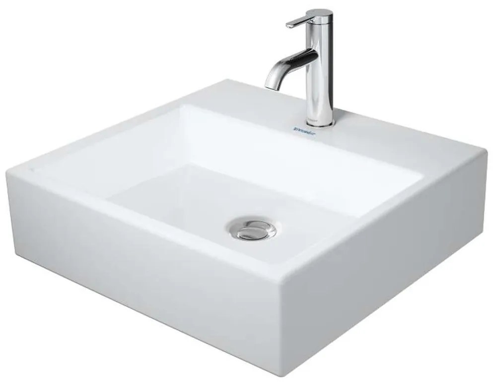 Duravit Vero Air - Umyvadlo nábytkové 50x47 cm, bez přepadu, otvor pro baterii, bílá 2350500071