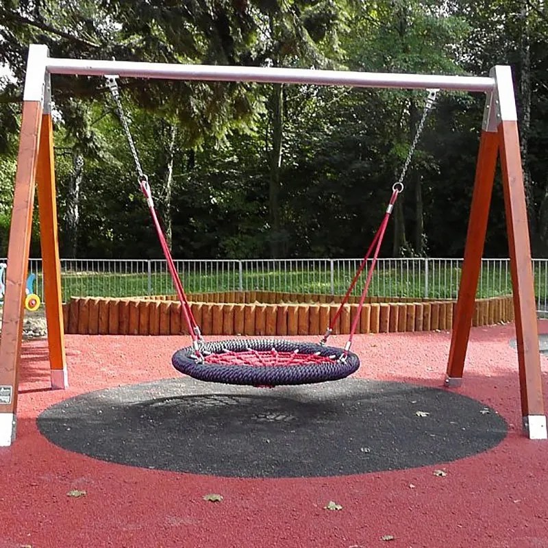 Gumová dlažba SportFlo S800 V25/R15 50 x 50 x 2,5 cm, červená