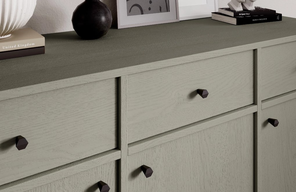 ADRK Furniture Komoda 3D 3S Tili CHES-TIL-3D-3S-E