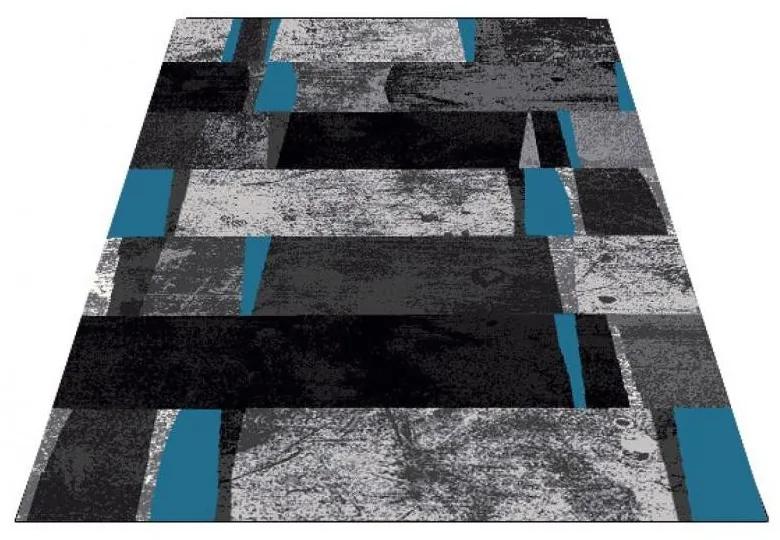 Kusový koberec Ringo šedomodrý 200x290cm