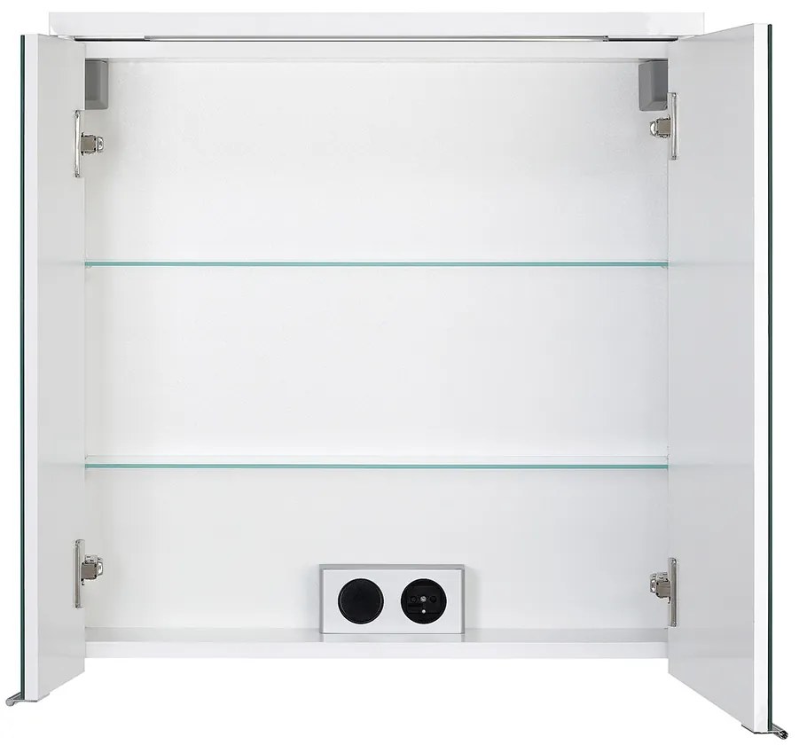 Comodo Zrcadlová skříňka závěsná s LED osvětlením Elite W 60 ZS
