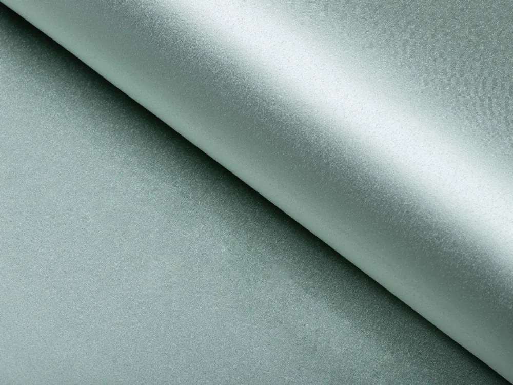 Biante Saténový běhoun na stůl polyesterový Satén LUX-003 Ledově zelený 45x180 cm