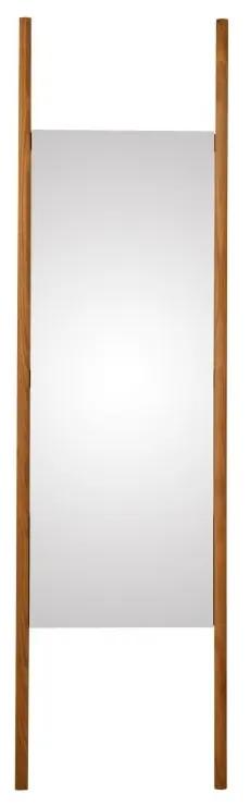 Stojací zrcadlo z masivního dubového dřeva Canett Uno, 46,6 x 170 cm