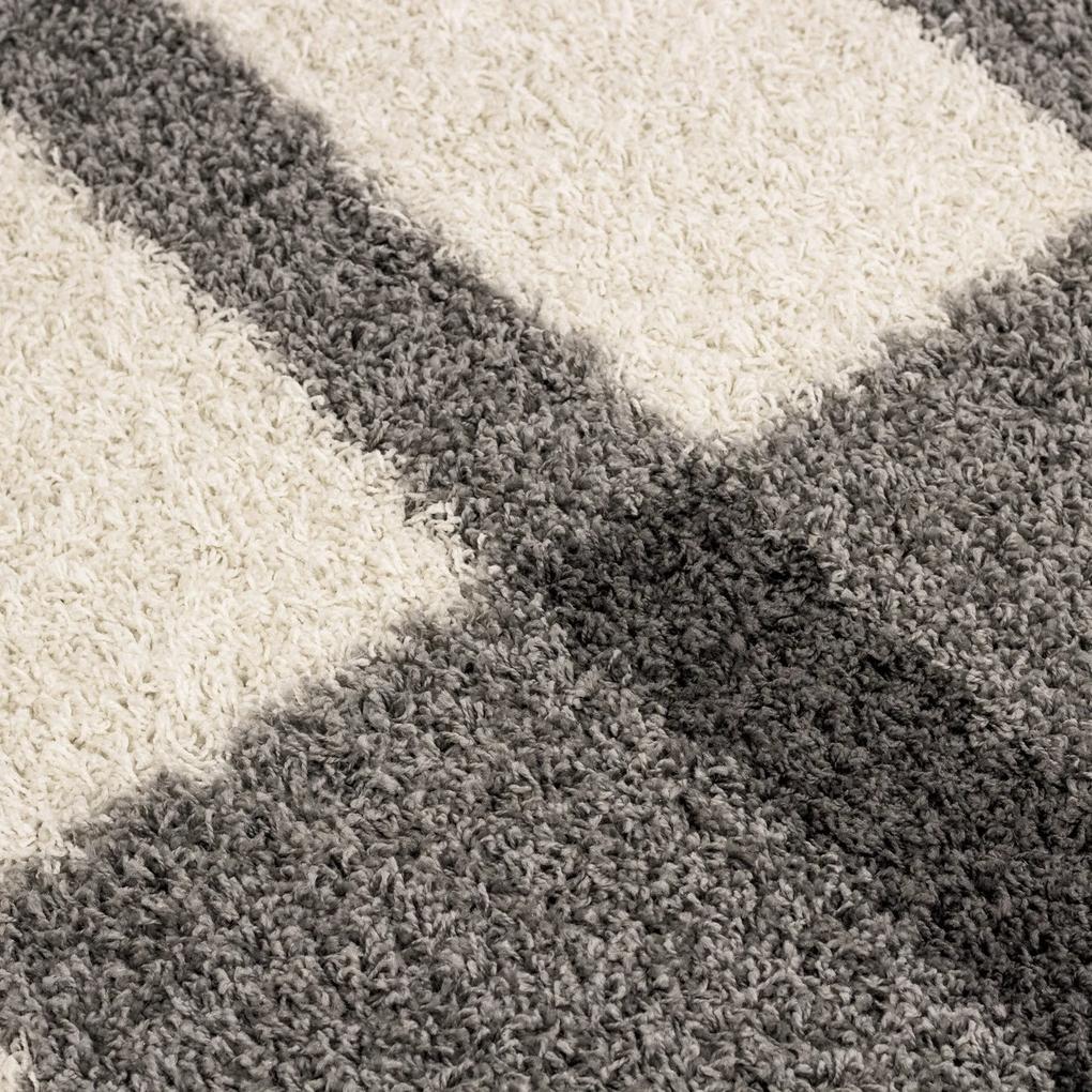 Ayyildiz Kusový koberec GALA 2505, Světlá Šedá Rozměr koberce: 200 cm KRUH
