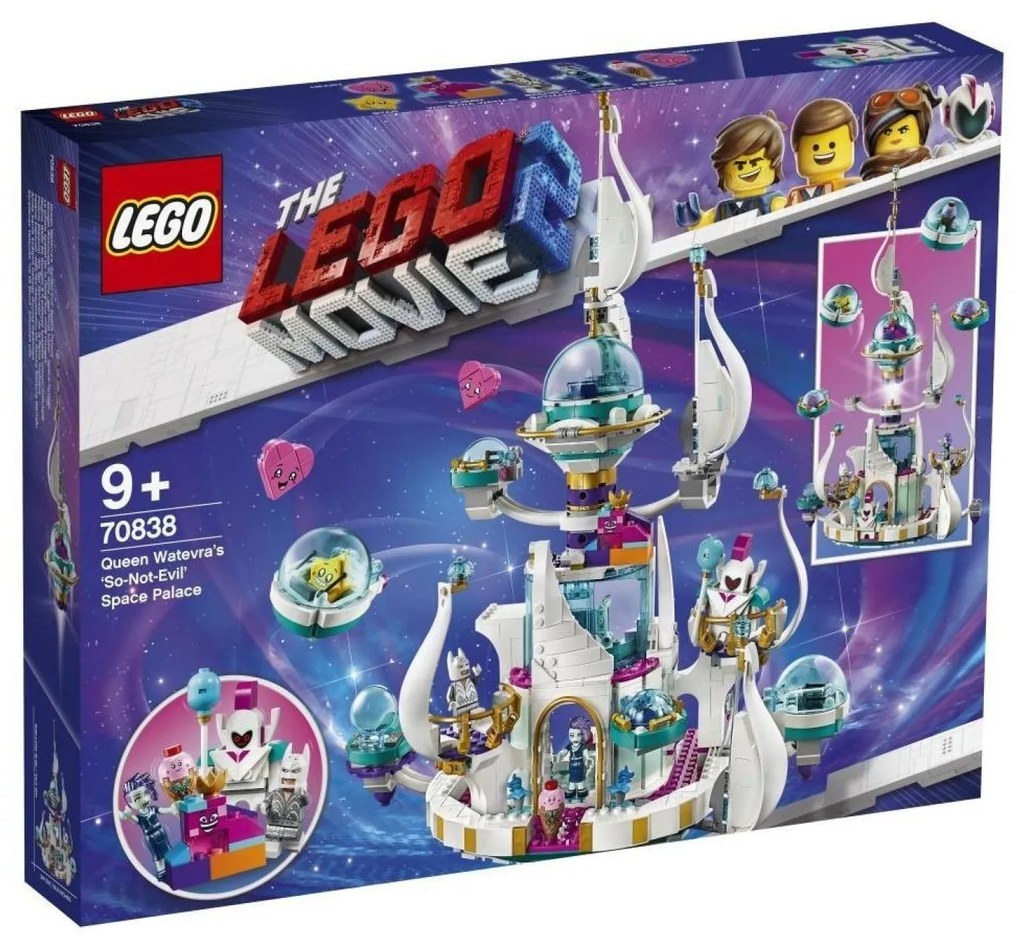 Lego stavebnice lego movie 70838 hrozivý vesmírný palác královny libovůle