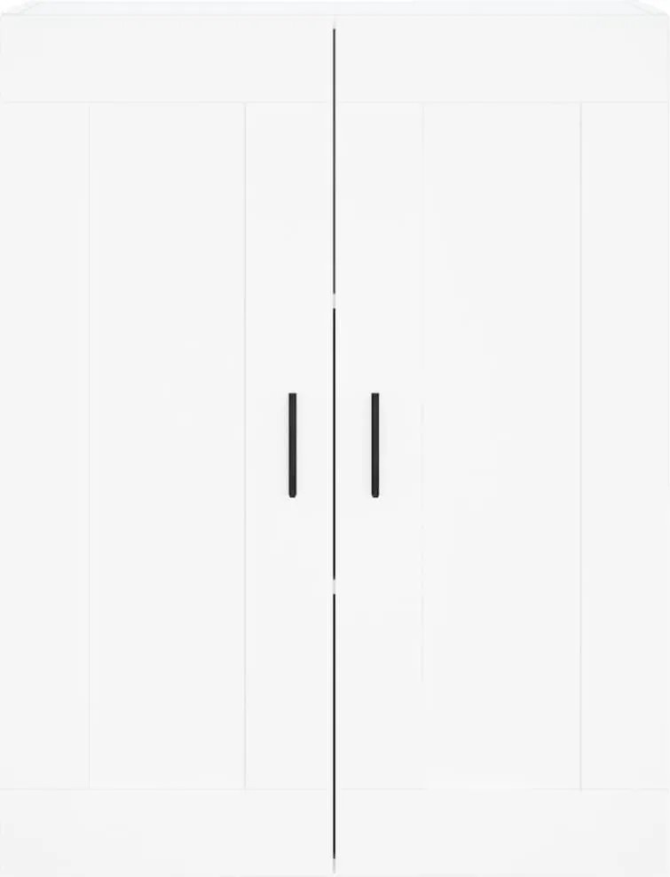 Skříň highboard bílá 69,5 x 34 x 180 cm kompozitní dřevo 3199761