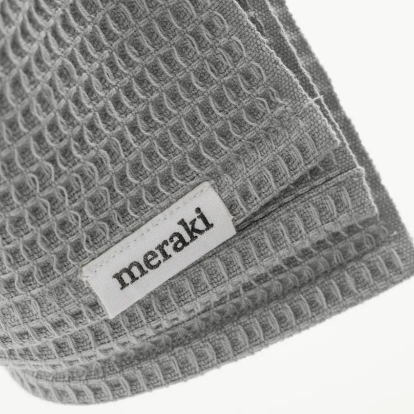 OnaDnes -20% Sada dvou šedých bavlněných utěrek Meraki Pumila 30 x 30 cm