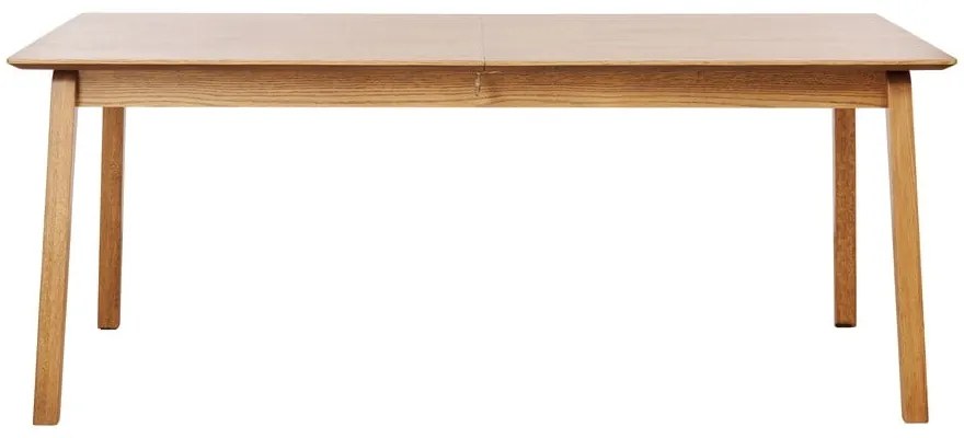 Rozkládací jídelní stůl s deskou v dubovém dekoru 95x190 cm Bari – Unique Furniture