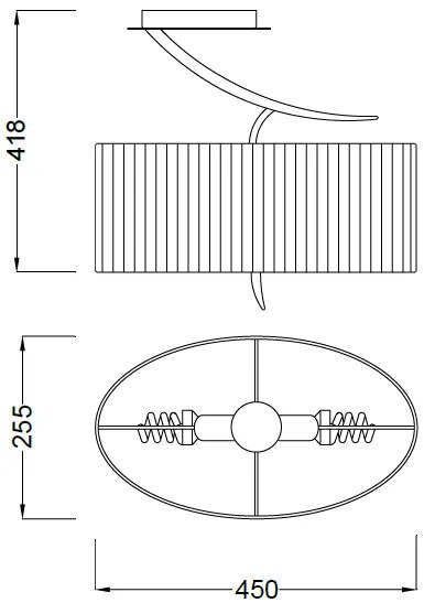 MANTRA Elegantní stropní svítidlo EVE 1152