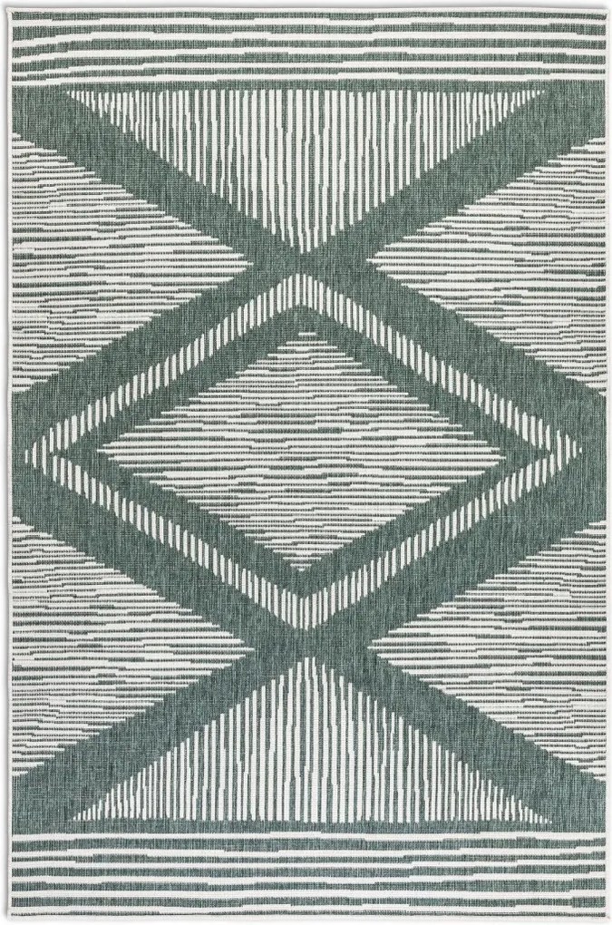 80x150 Kusový koberec Gemini 106015 Green z kolekce Elle – na ven i na doma