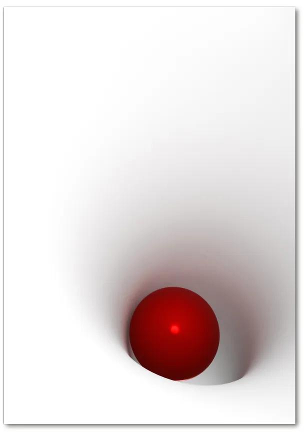 Wallmuralia Foto-obraz na skle svislý Abstrakce koule 70x100 cm