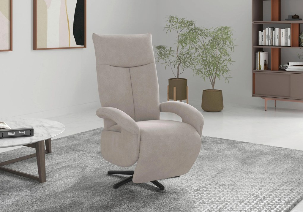 XXXLutz RELAXAČNÍ KŘESLO, textil, šedobéžová Sit & More - Online Only křesla & taburety - 00014401853L