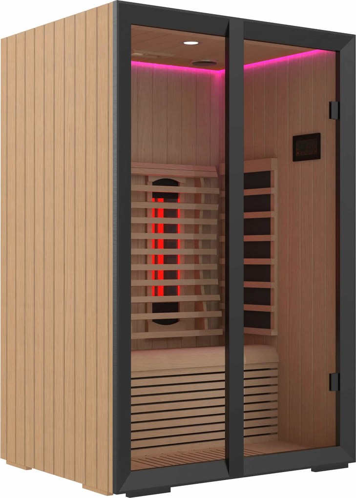 Sentiotec finská infrasauna ONNI small 1300x1040x2000mm