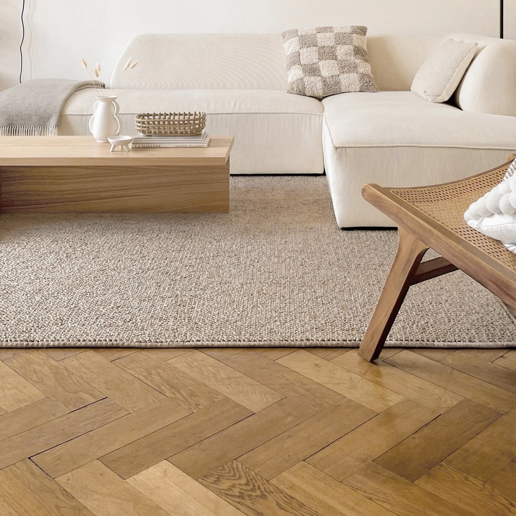 BT Carpet, Kusový koberec Wolly 102842, 80x150, béžová, ložnice