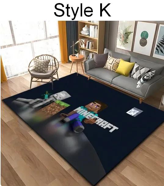Kobereček/předložka s motivem Minecraft - 120x160 cm Motiv: Style K