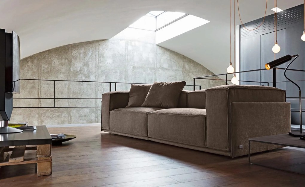 Roland látkové sofa - loft styl