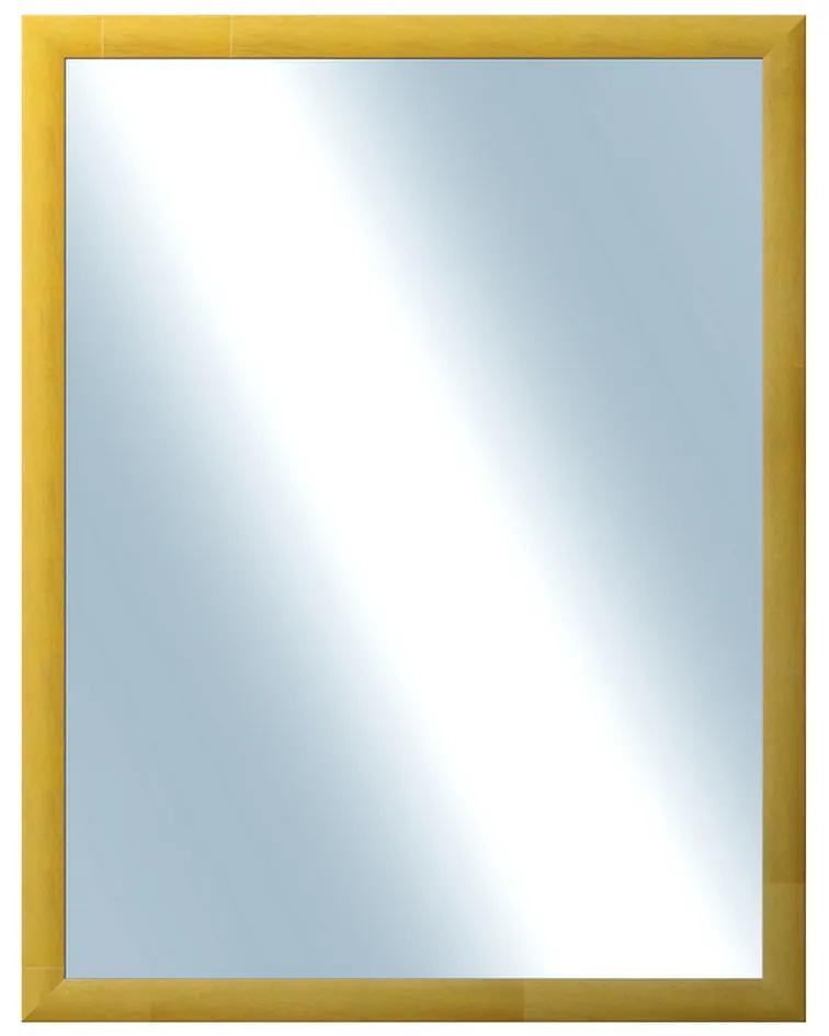 DANTIK - Zarámované zrcadlo - rozměr s rámem cca 70x90 cm z lišty LEDVINKA žlutá (1439)