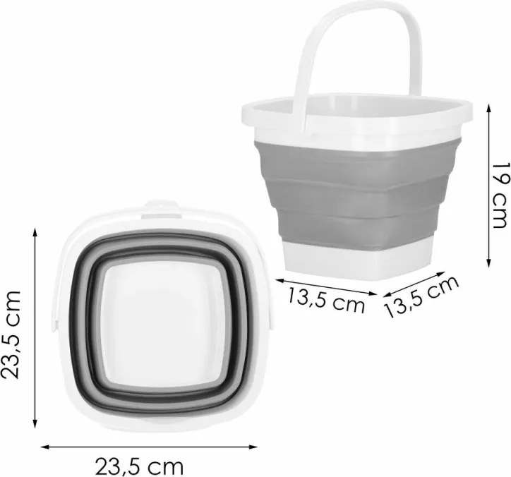 Skládací box na potraviny 5l SPRINGOS HA5098