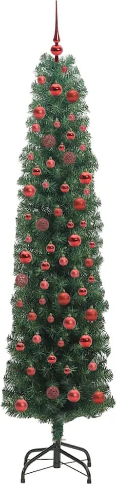 Umělý vánoční stromeček Zelená 180 cm PVC, ocel a plast 3394943
