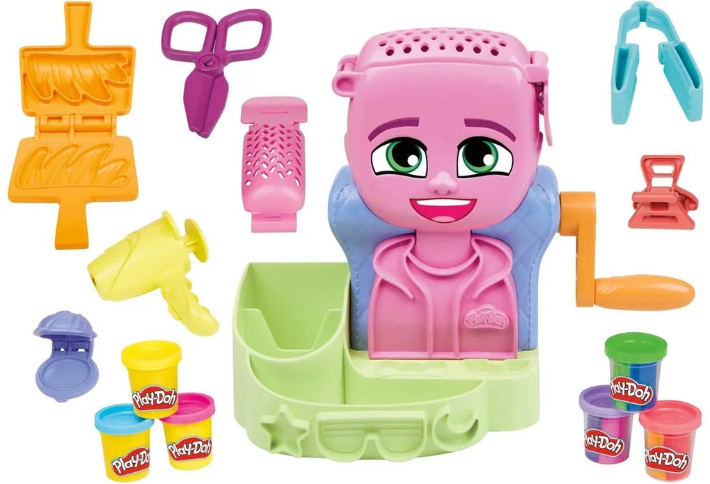 HASBRO PLAY-DOH Kadeřnický salón kreativní set s modelínou a nástroji 14f88075