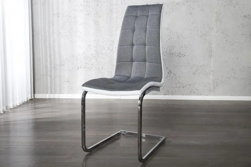 Deflee židle LONDON II GREY ZDL22983  40 x 105 x 50 cm