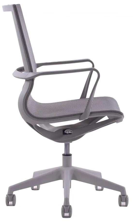 Kancelářská židle Sego SKY MEDIUM — síť, šedá