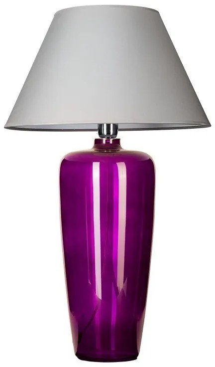 4concepts Designová stolní lampa BILBAO VIOLET Barva: Šedá