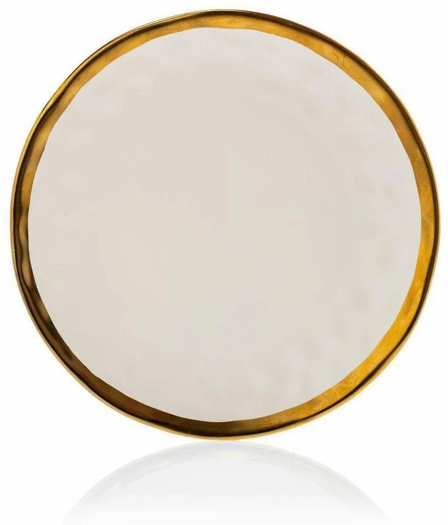 Keramický talíř Lissa 27 cm bílý
