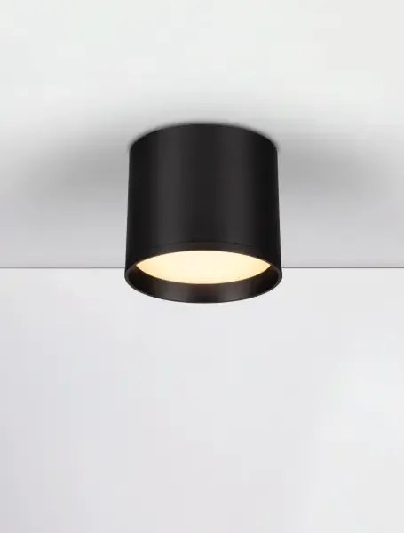 Moderní stropní svítidlo Ziaza 10 černá