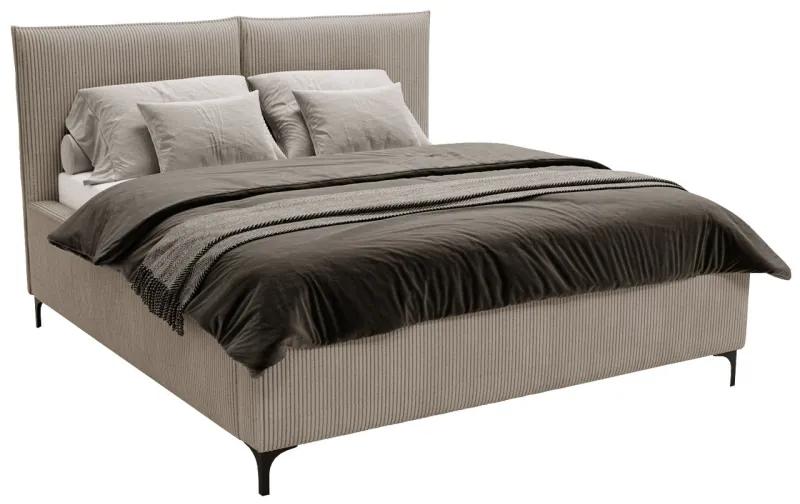 Čalouněná manželská postel s úložným prostorem Camtalo, Rozměr postele: 200x200, Potahy: Poso 110