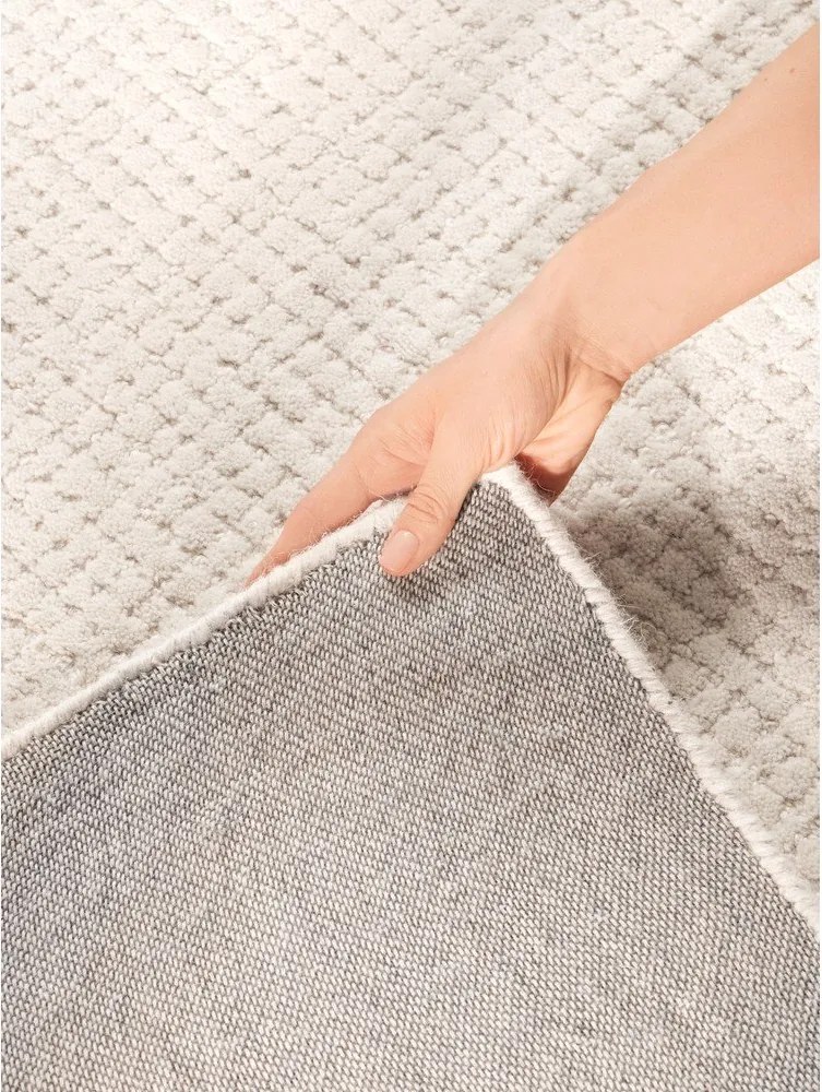 Krémový vlněný koberec 160x230 cm Eloise – Hanse Home