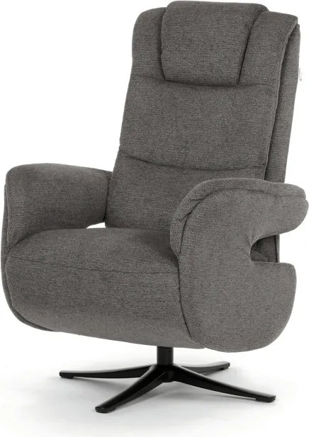 Polohovací křeslo šedé, elektrické TV-C5590 GREY2