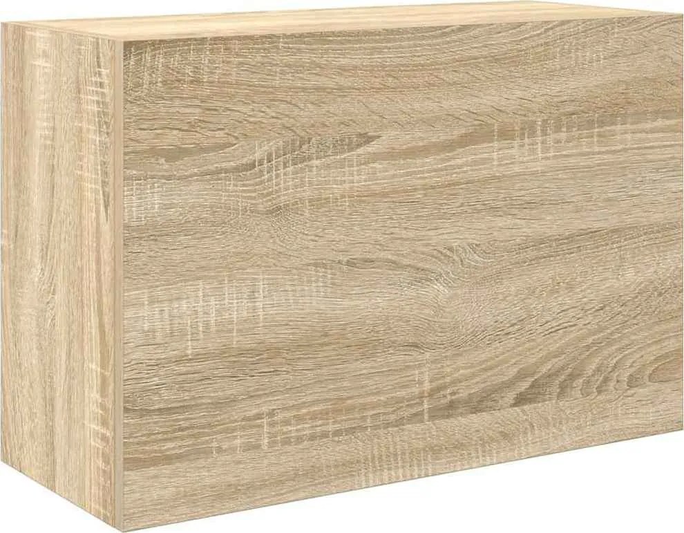 vidaXL Koupelnová nástěnná skříňka 60 x 25 x 40 cm kompozit [860070] Barva: Staré dřevo