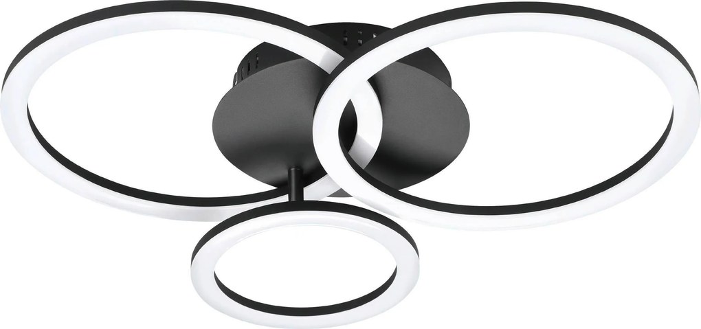 XXXLutz STROPNÍ LED SVÍTIDLO, 54,5/44,5/9 cm Eglo - Online Only svítidla - 003348248602