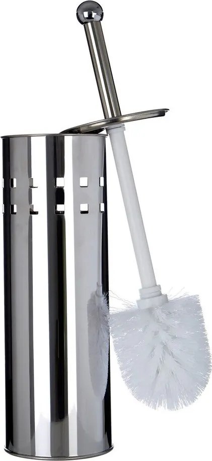 WC štětka z nerezové oceli v matně stříbrné barvě Indy – Premier Housewares