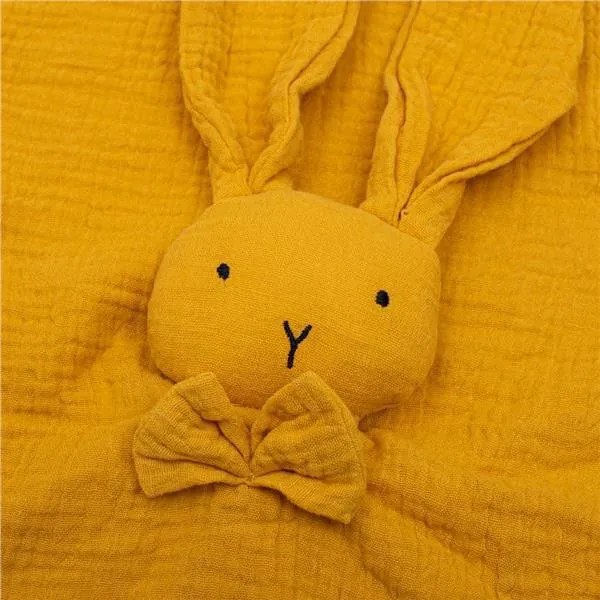 New Baby Mušelínový usínáček Rabbit Mustard