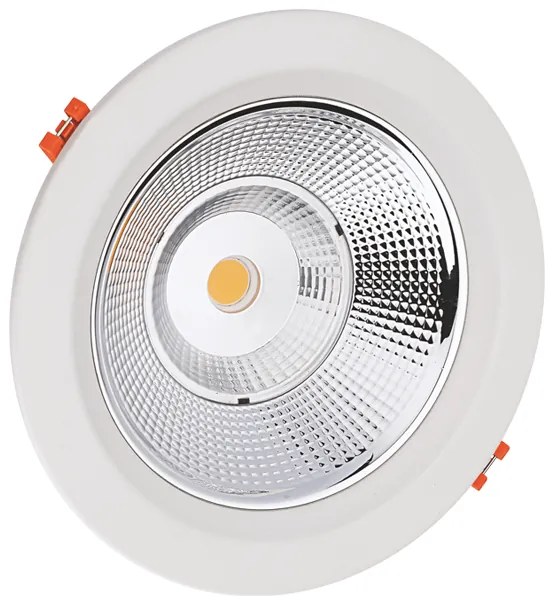 ACA Lighting COB LED bodovka PARO 40W/230V/3000K/3300Lm/IP20/90°, kruhová bílá