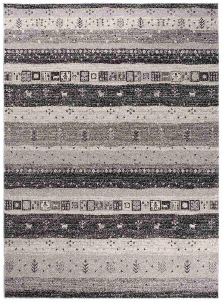 Kusový koberec Zoya šedý, Velikosti 80x150cm