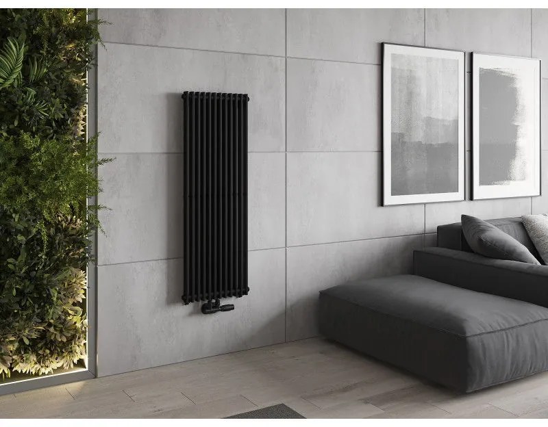 Mexen Kansas, topné těleso 1200 x 420 mm, 975 W, černá, W204-1200-420-00-70