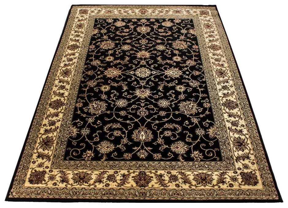 Koberec v černo-zlaté barvě 80x150 cm Marrakesh – Ayyildiz Carpets