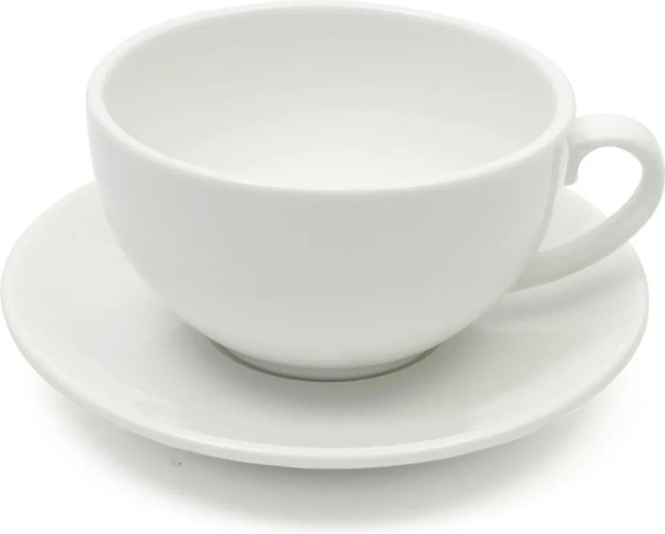 XXXLutz ŠÁLEK A PODŠÁLEK NA CAPPUCCIN White Basic Maxwell & Williams - Šálky & podšálky - 0041410006