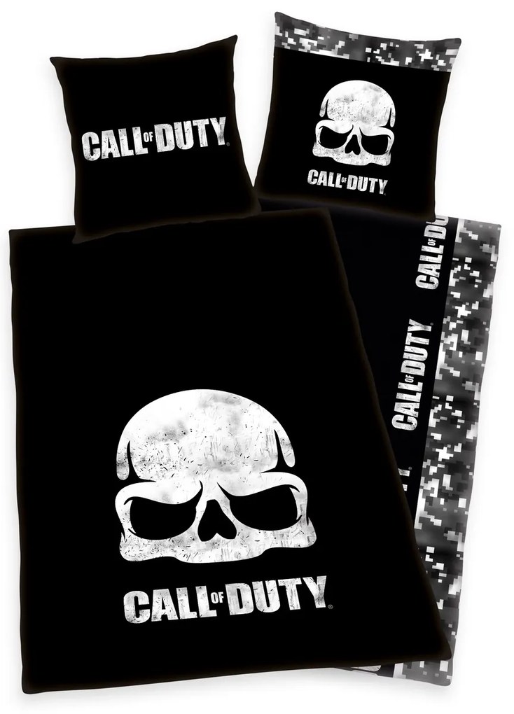 Herding Dětské bavlněné povlečení Call of Duty, 135 x 200 cm, 80 x 80 cm