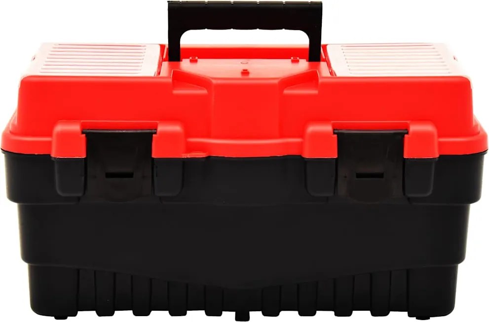 Box na nářadí plast 462 x 256 x 242 mm červený 146269