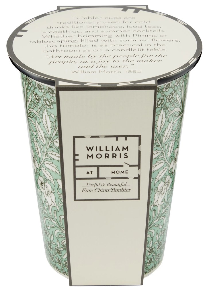 Heathcote & Ivory Ltd. Vysoký porcelánový hrnek - William Morris - Garden