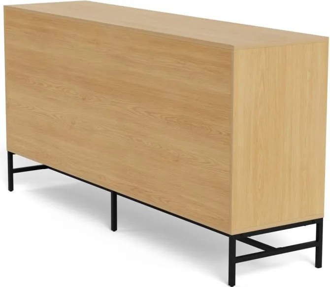 ACTONA Komoda ALBANY hnědá 157,9x40 cm