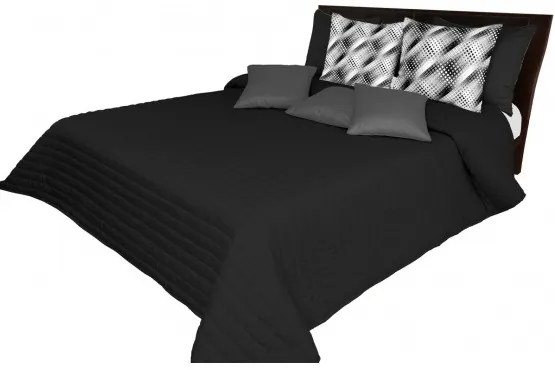 Přehoz přes postel černé barvy Šířka: 220 cm | Délka: 240 cm