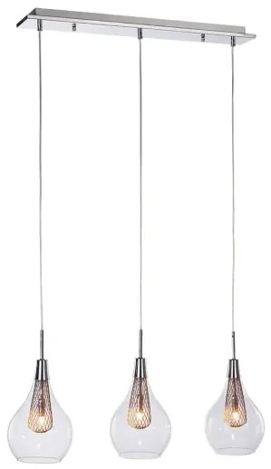 Industriální lustr Elektra 3 line