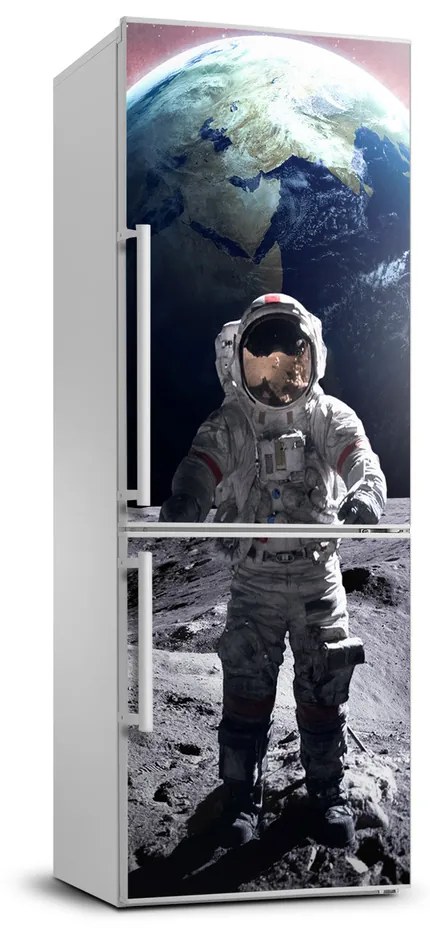 Wallmuralia Samolepící nálepka na ledničku Kosmonaut 60x180 cm